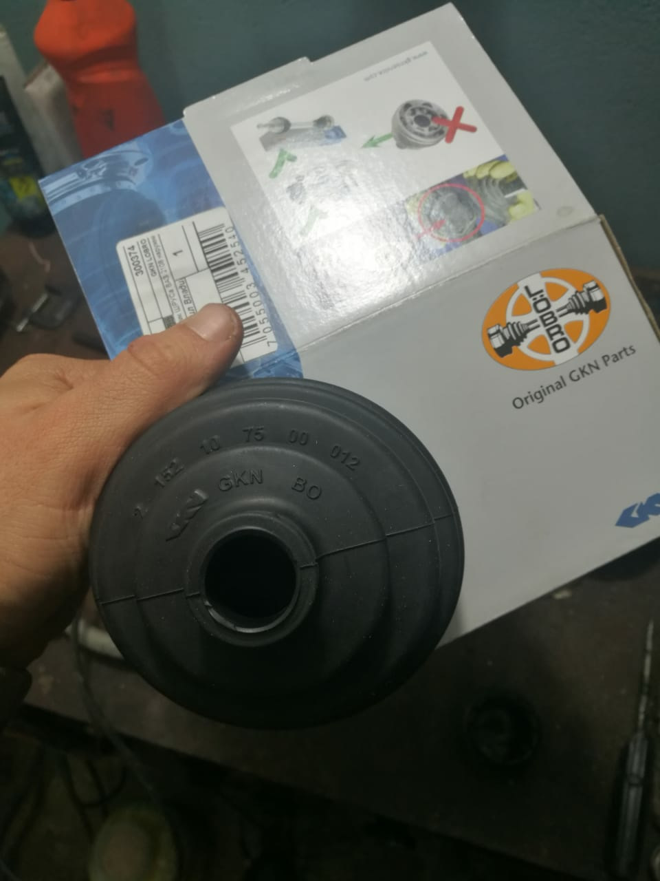 300374 Пыльник шруса наружн комплект lada: samara 88-97 LOEBRO ...