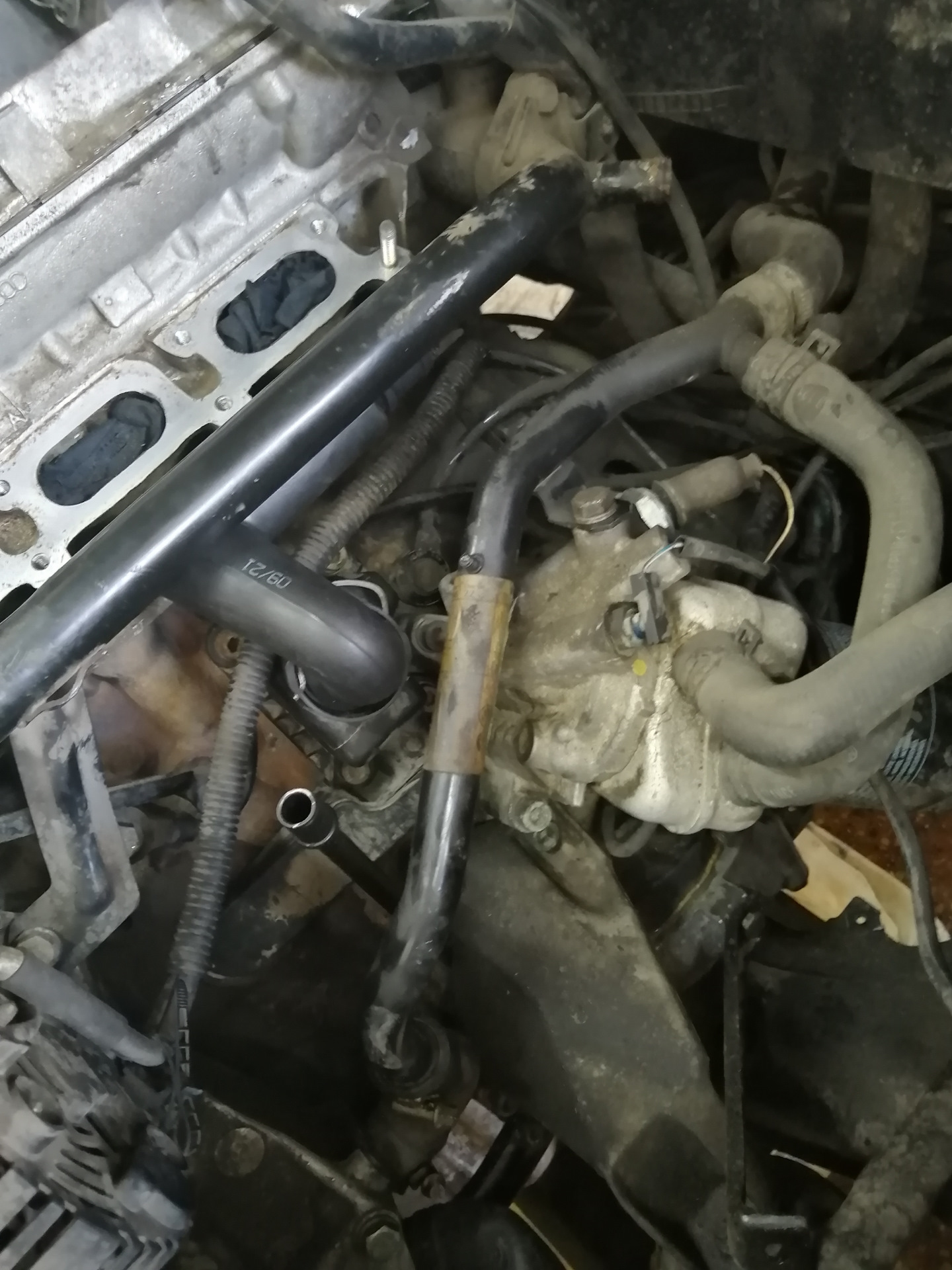 Ремонт системы ВКГ на ADR — Audi A4 (B5), 1,8 л, 1997 года | поломка ...