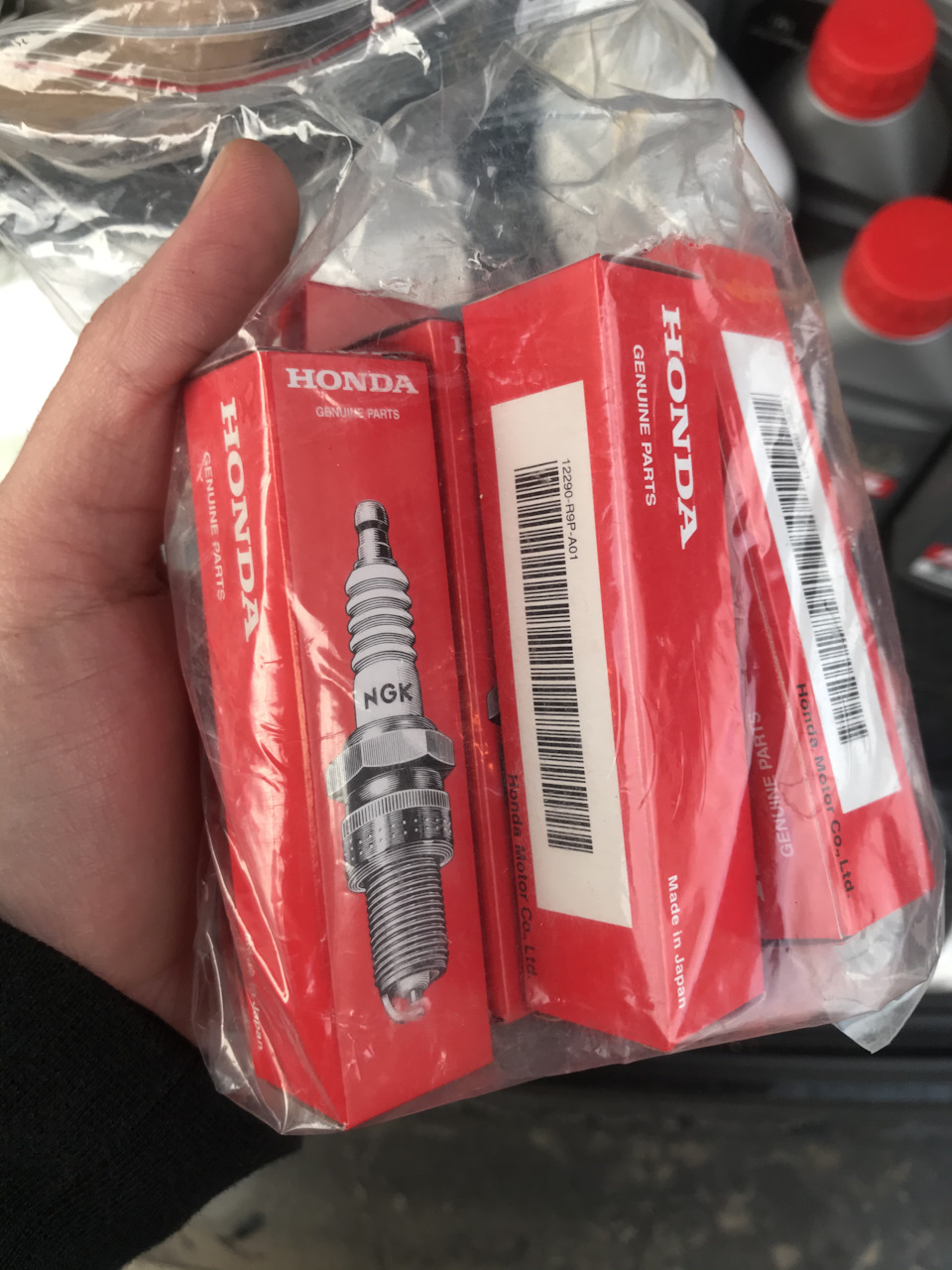 12290R9PA01 Свеча зажигания Honda | Запчасти на DRIVE2