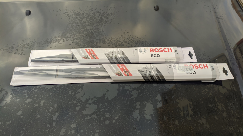 Щетка стеклоочистителя BOSCH Eco 600 мм и 475мм — Toyota Avensis II, 1 ...