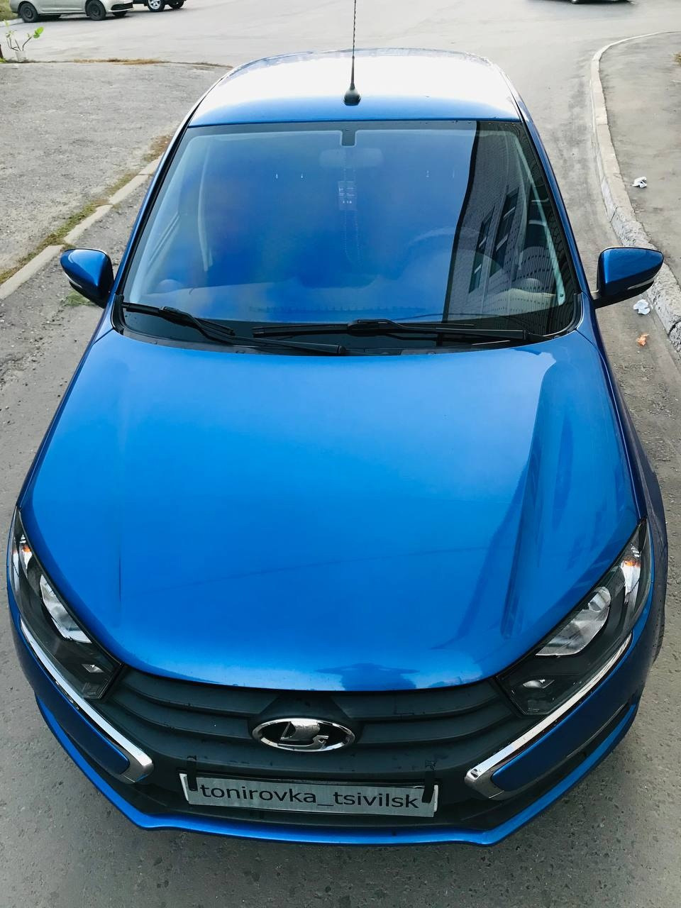 Тонировка — Lada Гранта (2G) FL, 1,6 л, 2019 года | тюнинг | DRIVE2