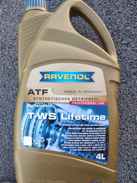 00289ATFWS Масло трансмиссионное синтетическое ATF WS, 1л TOYOTA LEXUS ...