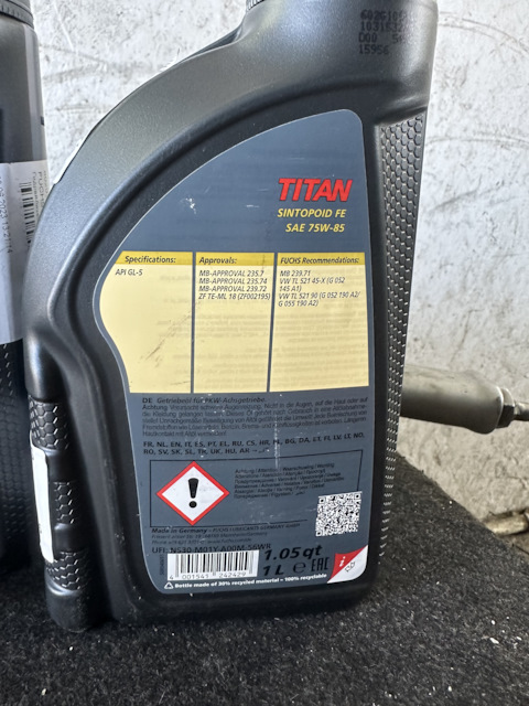 G052190A2 Масло главной пары VAG | Запчасти на DRIVE2