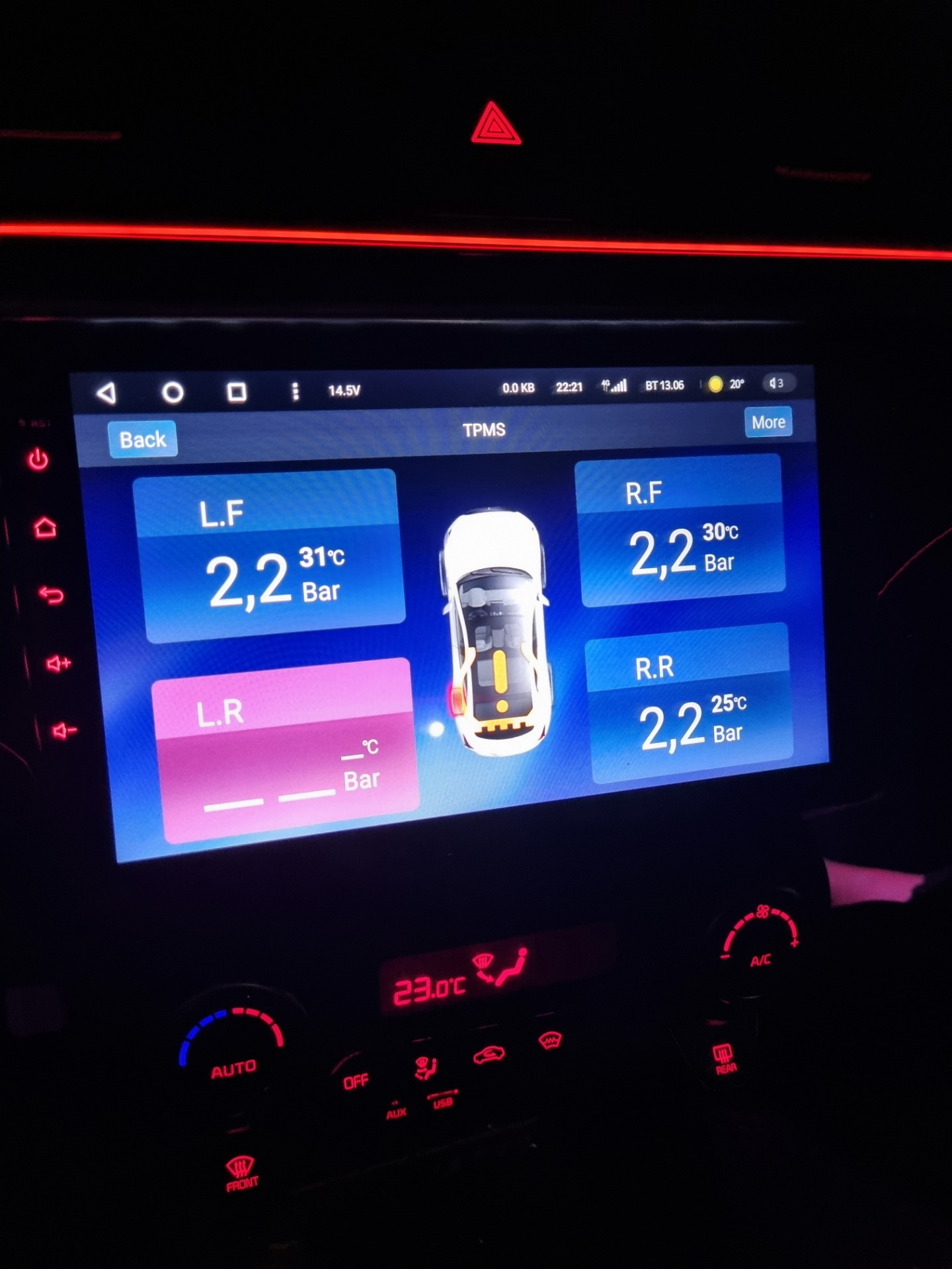 Установка системы TPMS от Teyes — KIA Rio (4G), 1,6 л, 2018 года ...