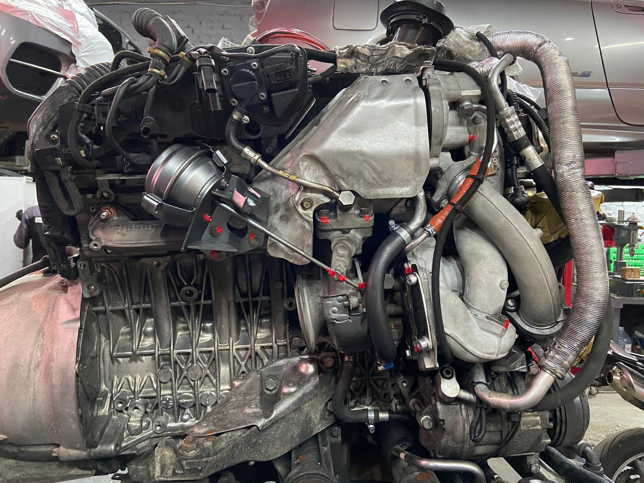 Устранение течи турбин, подготовка к stage 2. — BMW X5 (E70), 3 л, 2012 ...