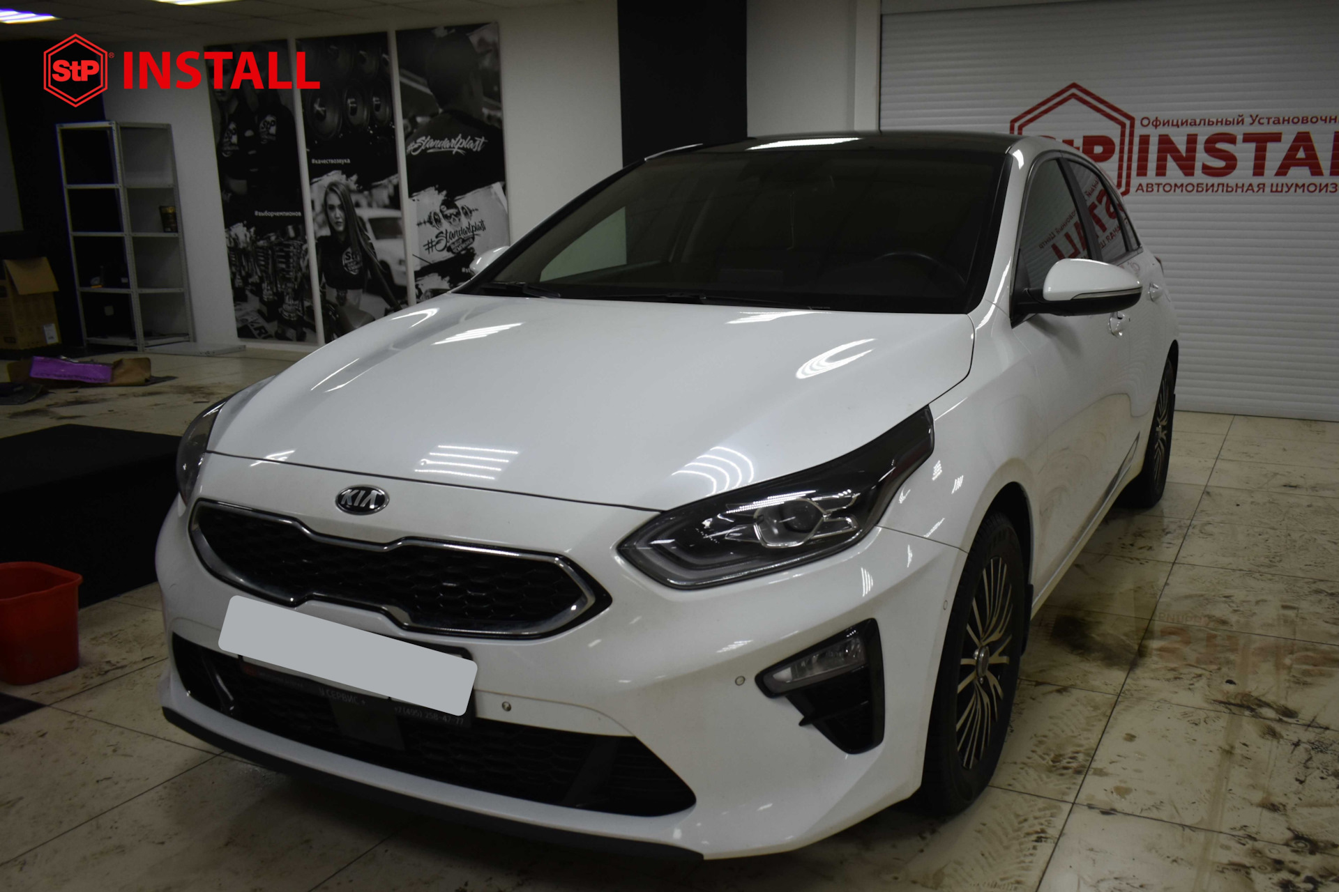 KIa Ceed. Шумоизоляция дверей по варианту Profi. — STP-Install на DRIVE2