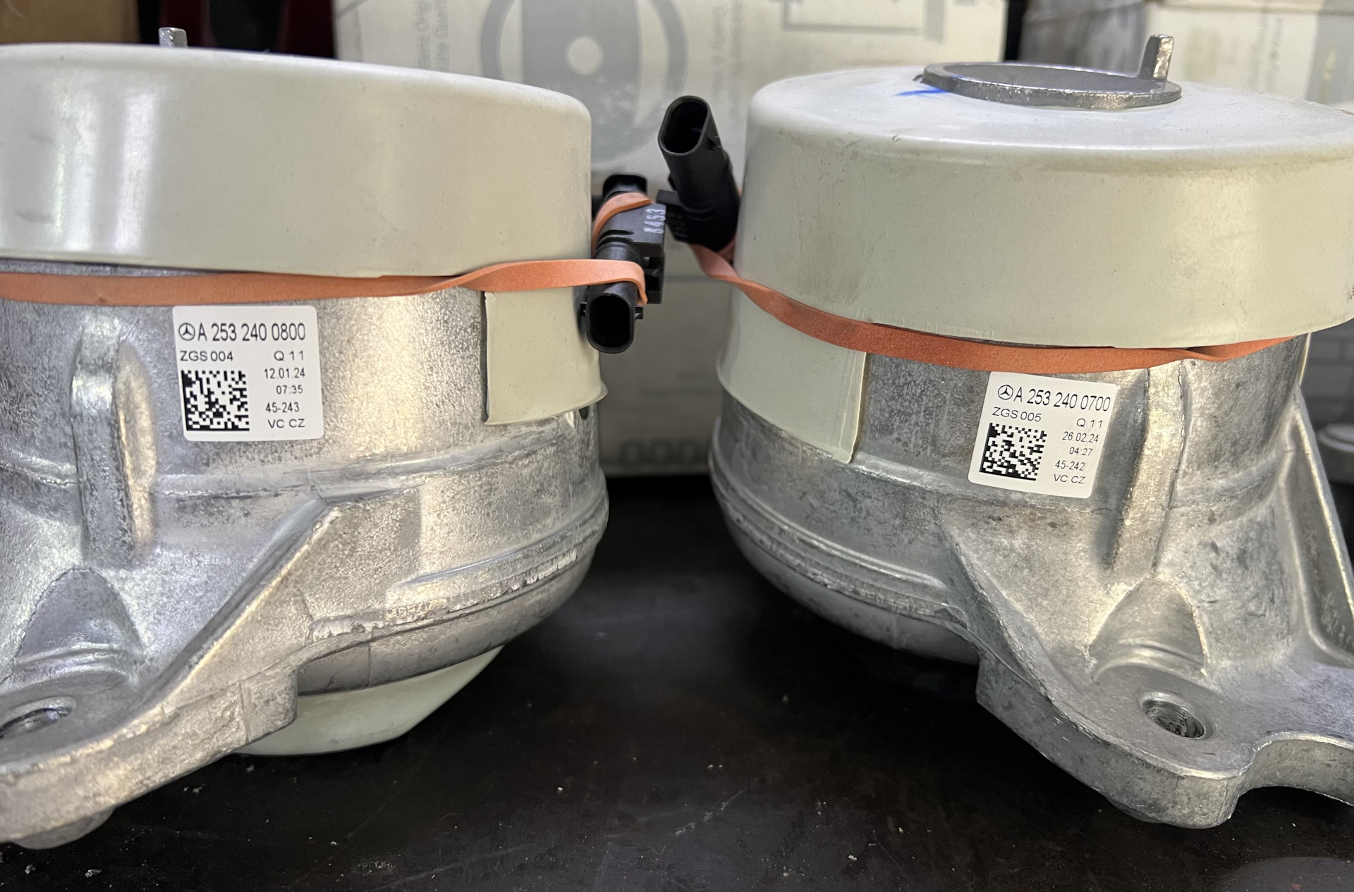 Замена подушек двигателя GLC — Mercedes-Benz GLC-Class (X253), 2,1 л ...