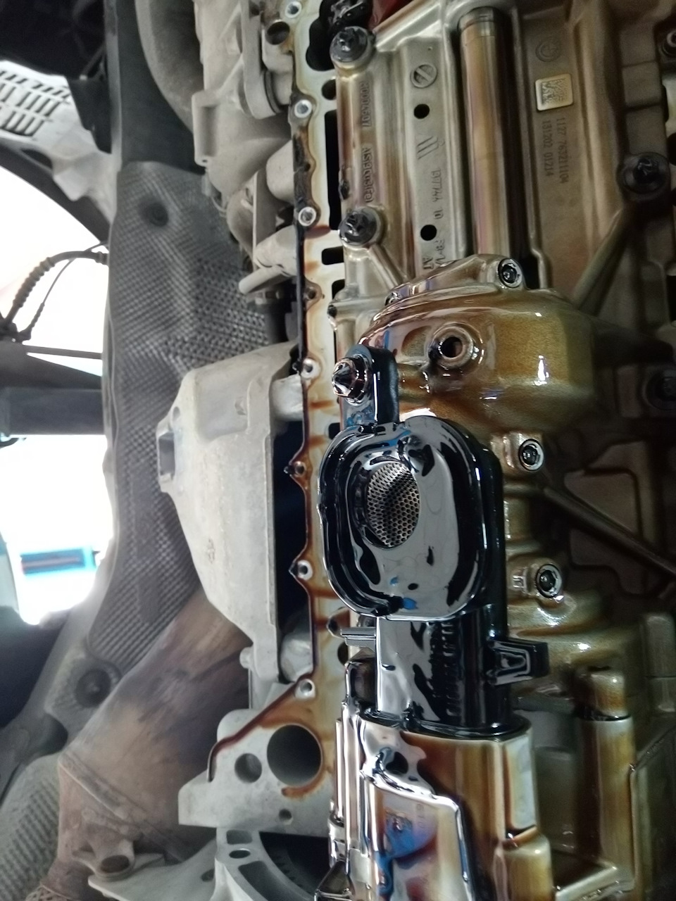 Замена цепей — BMW 5 series (F10), 2 л, 2014 года | визит на сервис ...