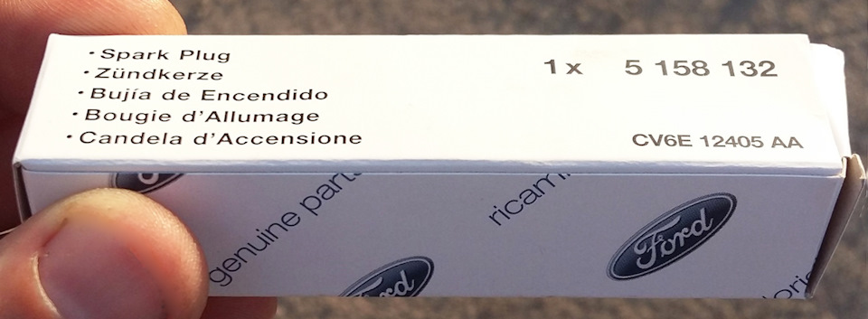 5158132 Свеча зажигания / 2,0/2,3/2,5 Duratec/Dohc 07~ Ford | Запчасти ...