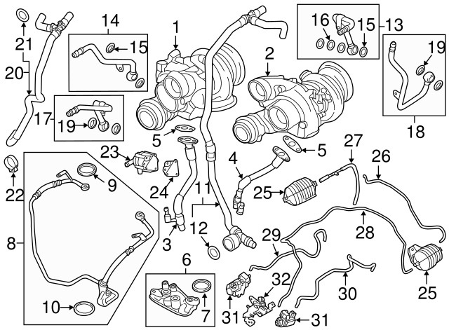 11517629917 Дополнительная водяная помпа BMW | Запчасти на DRIVE2