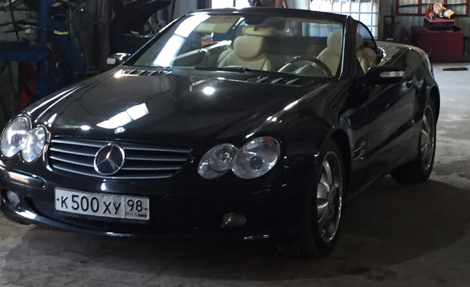Слияние и ПервоеПутешествие — Mercedes-Benz SL-Class (R230), 3,7 л ...