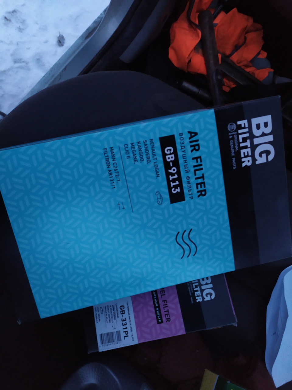 GB9113 Фильтр воздушный BIG FILTER | Запчасти на DRIVE2