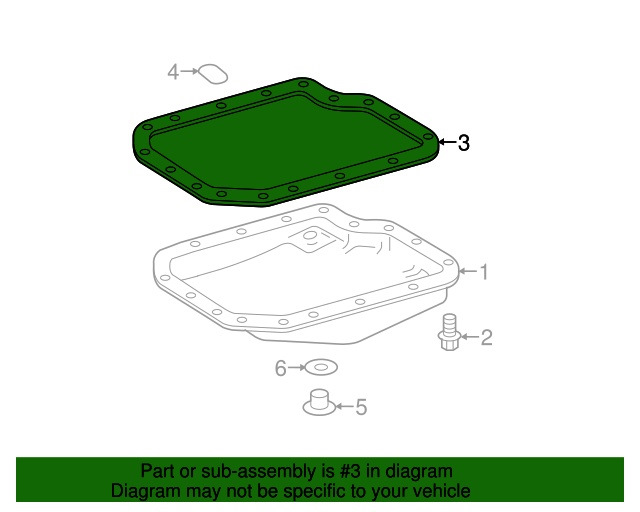 3516821011 Прокладка АКПП TOYOTA LEXUS | Запчасти на DRIVE2