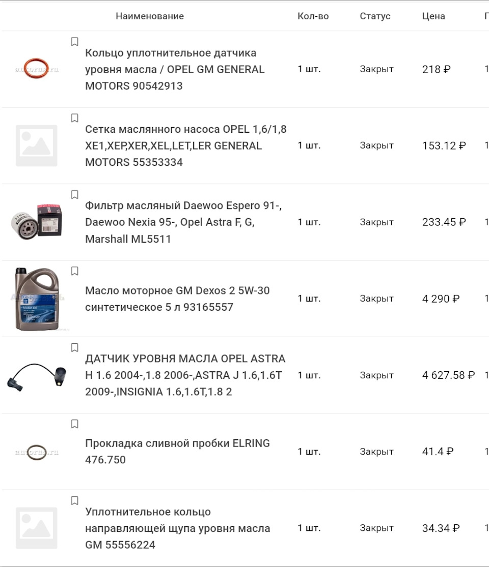 90542913 Уплотнительное кольцо датчика уровня масла GM | Запчасти на DRIVE2