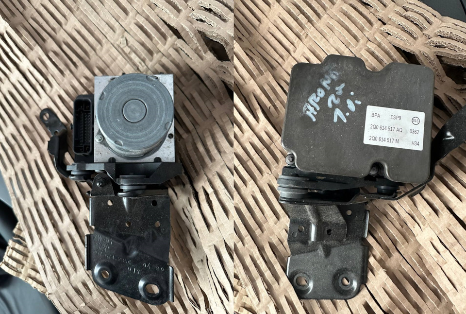 Замена блока ESC на 2Q0614517M ESC High vFGS — Volkswagen Polo liftback ...