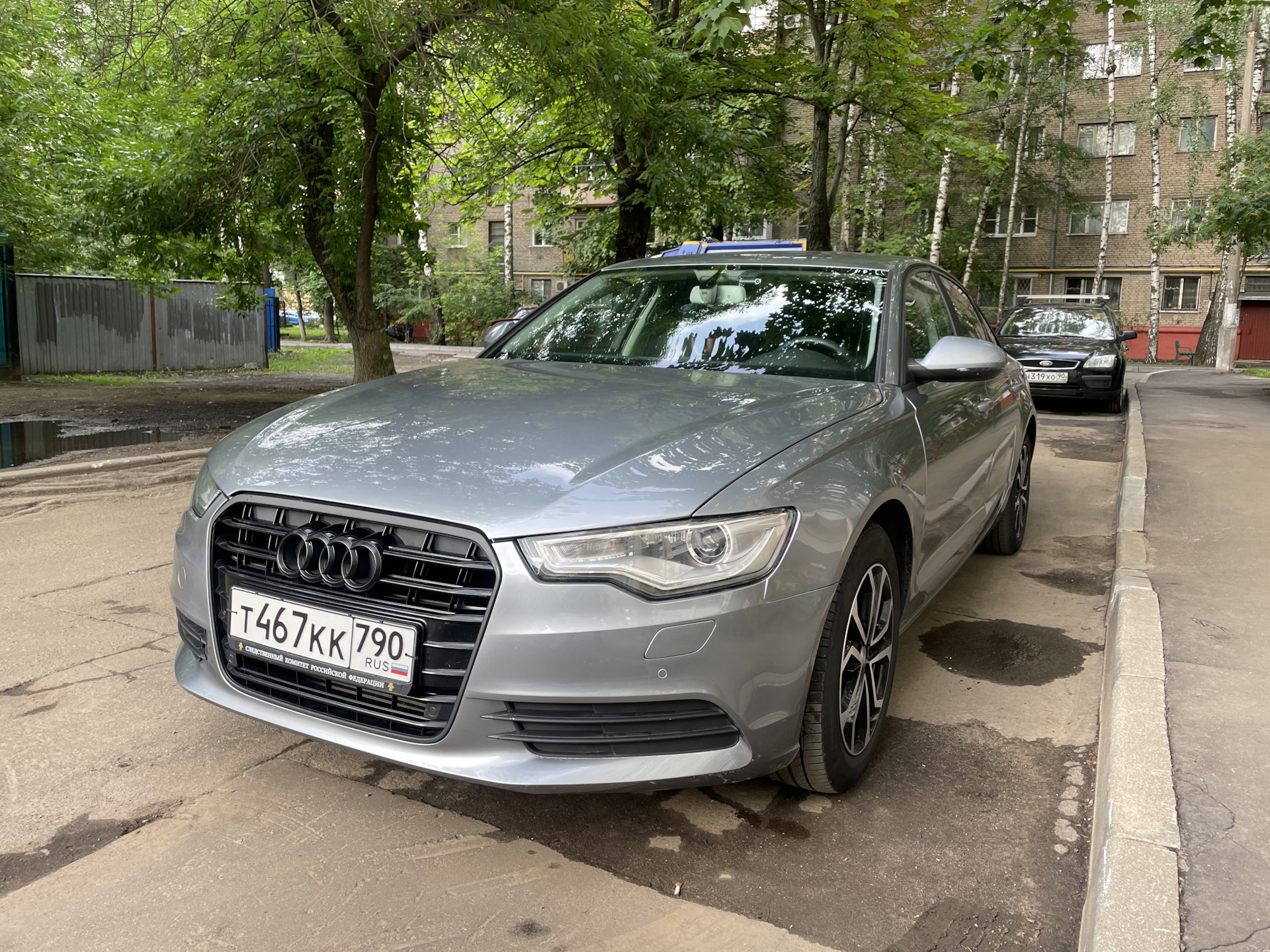 Когда владелец заботлив, машина становится лучше — Audi A6 (C7), 2 л, 2012 года | колёсные диски ...