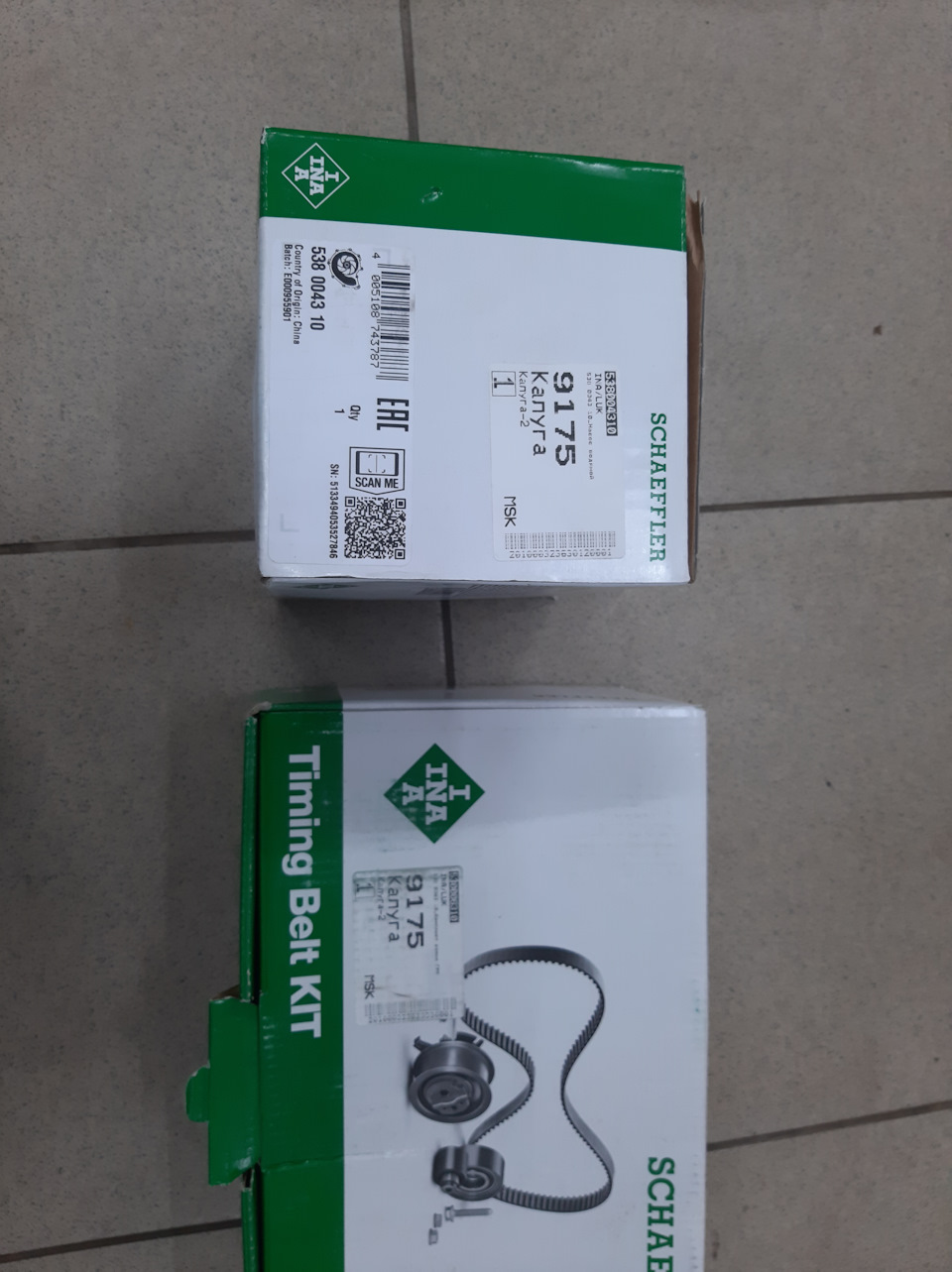 538004310 Водяной насос для охлаждения двигателя INA | Запчасти на DRIVE2