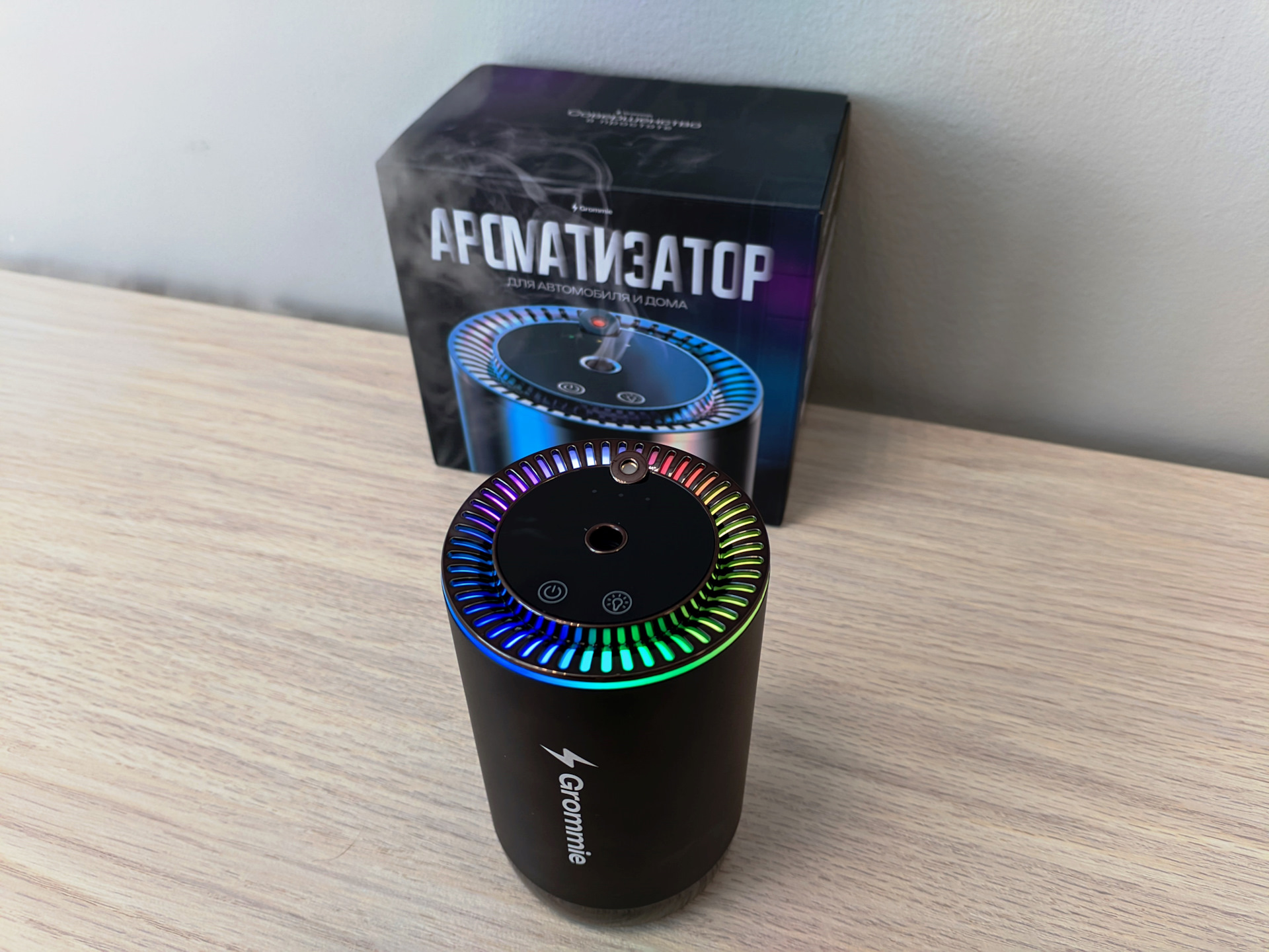 Умный ультразвуковой ароматизатор Grommie с подсветкой и звездным небом (2025) — Lada Гранта ...