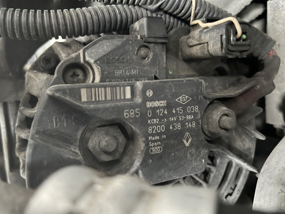 0124415038 Генератор BOSCH | Запчасти на DRIVE2