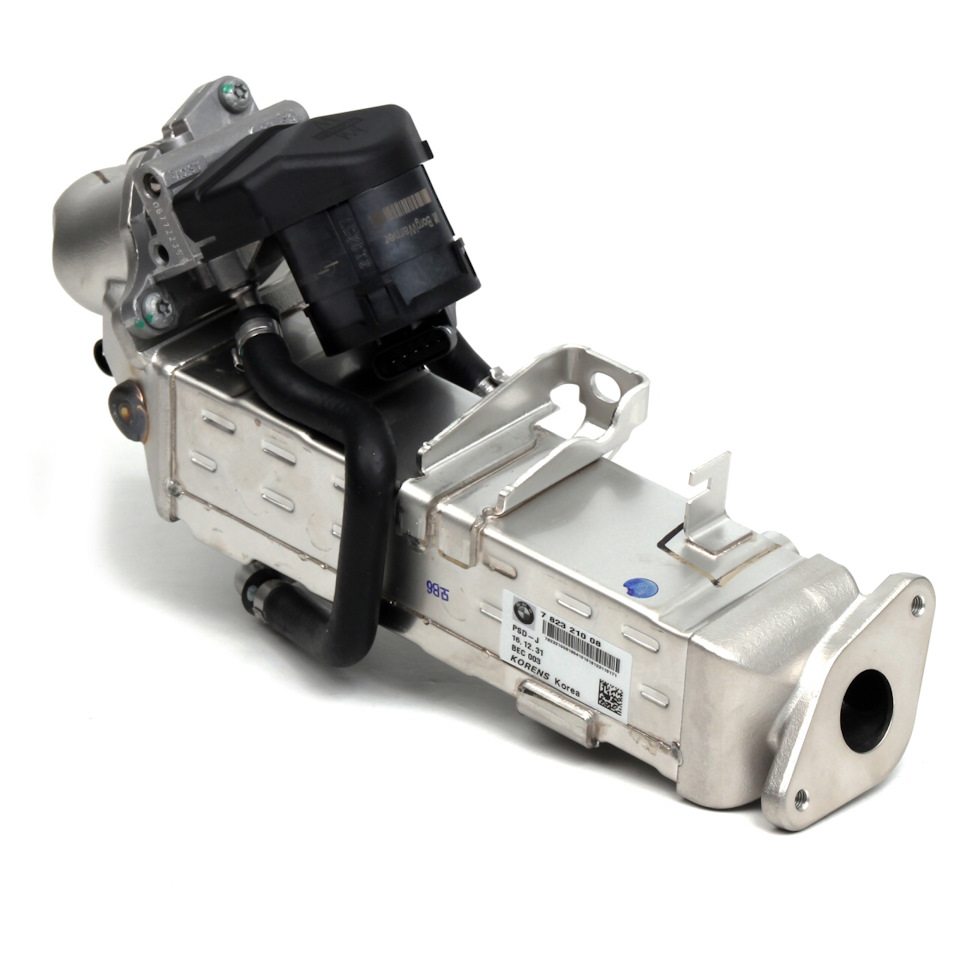 11717823210 Охладитель ОГ BMW | Запчасти на DRIVE2