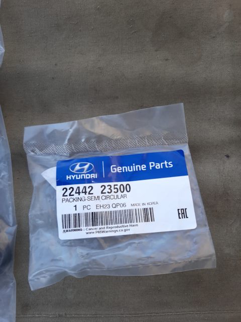 2244223500 Заглушка прокладки крышки клапанов KIA HYUNDAI | Запчасти на ...