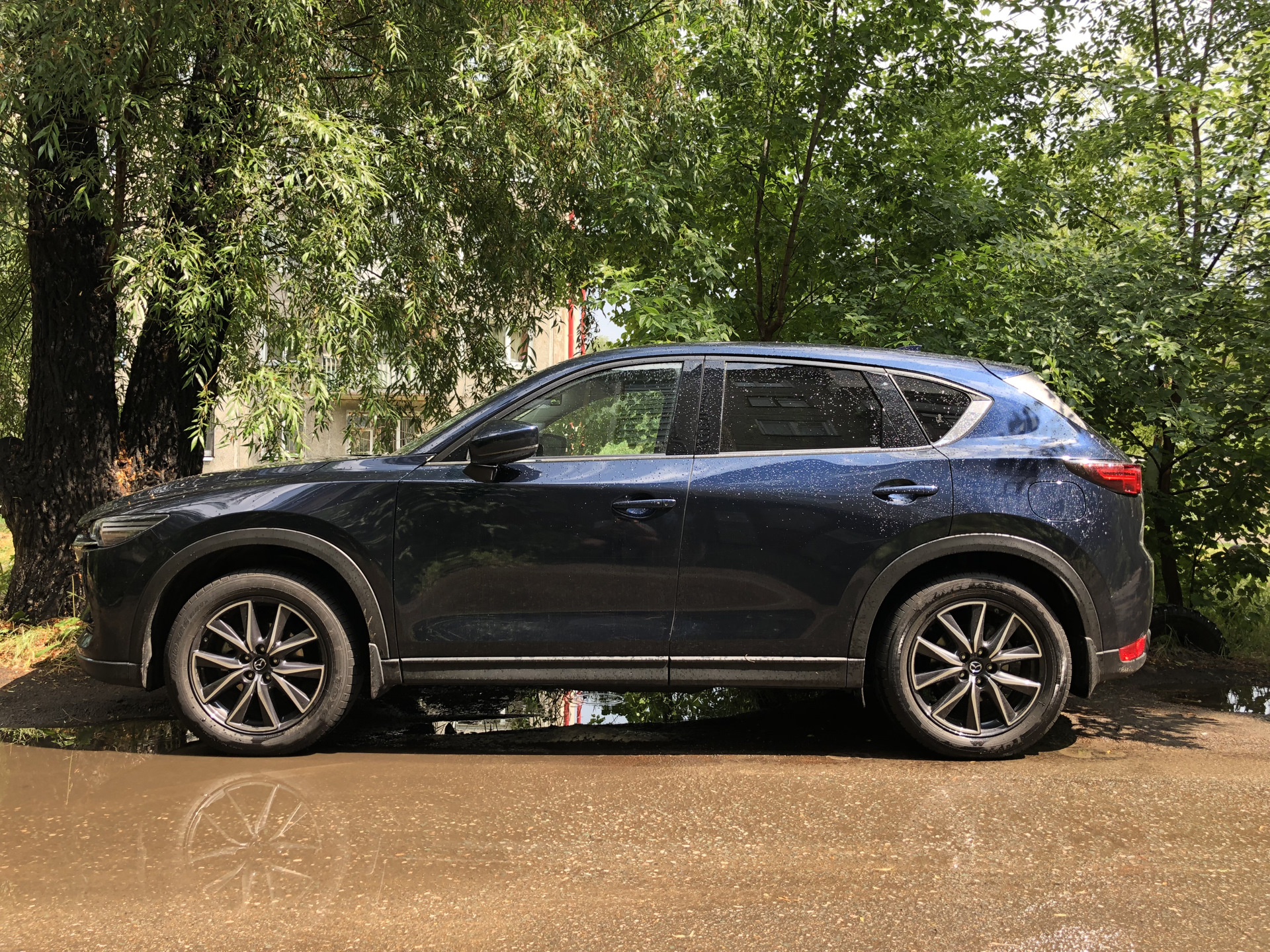 Покрасил заднюю дверь — Mazda CX-5 (2G), 2 л, 2017 года | ДТП | DRIVE2