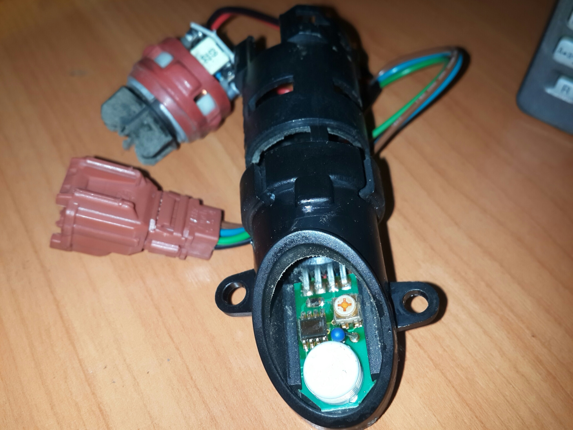 Чистка датчика температуры салона — Renault Espace (4G), 3,5 л, 2005 ...