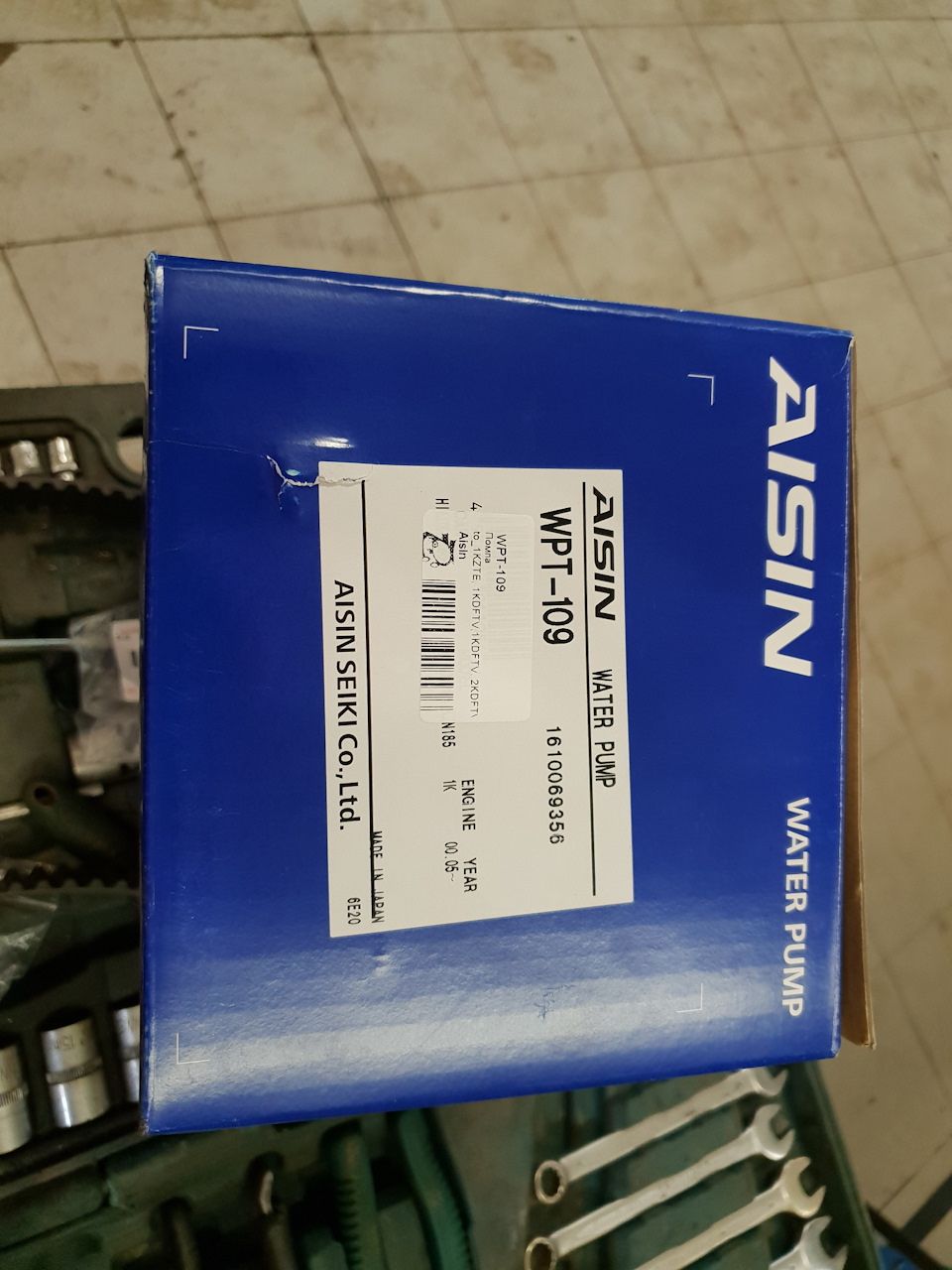 WPT109 Помпа водяная в сборе AISIN | Запчасти на DRIVE2