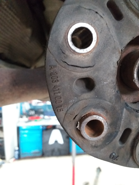 A2034110015 Муфта вала карданного Mercedes | Запчасти на DRIVE2