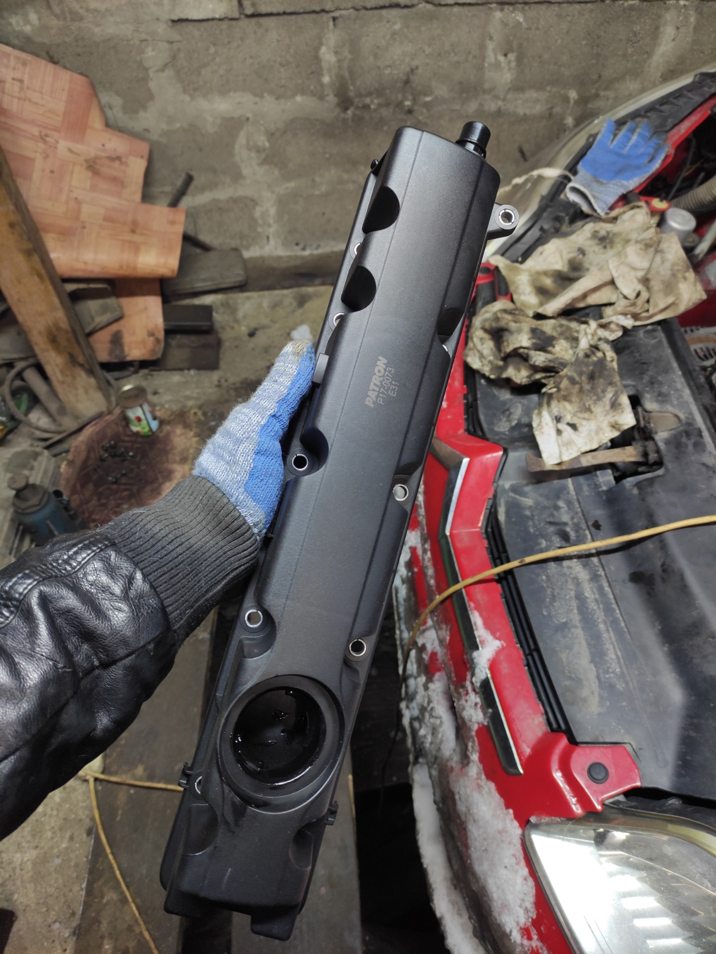 Очередная замена масла. Переход на Prista ultra 5/40. Замена клапанных ...