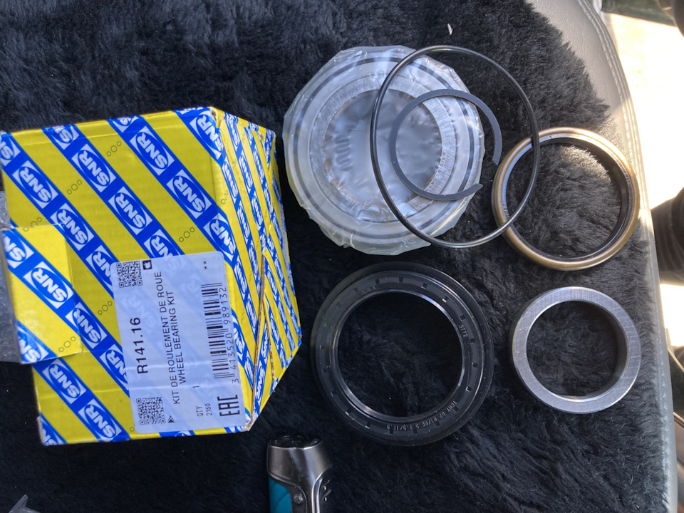 Ступицы задние, тормоза — Toyota Land Cruiser 100, 4,7 л, 2000 года ...