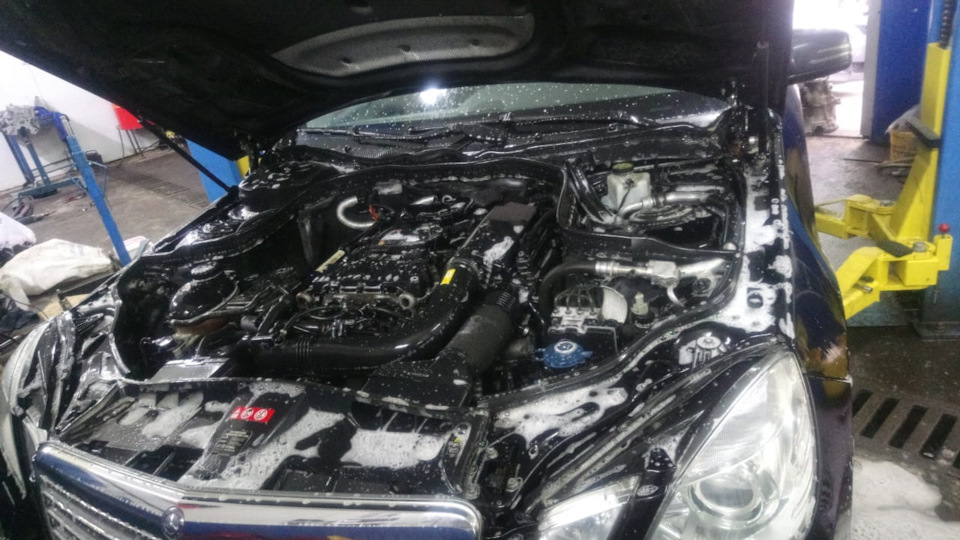Большое ТО с заменой маслостакана-теплообменника. — Mercedes-Benz E ...