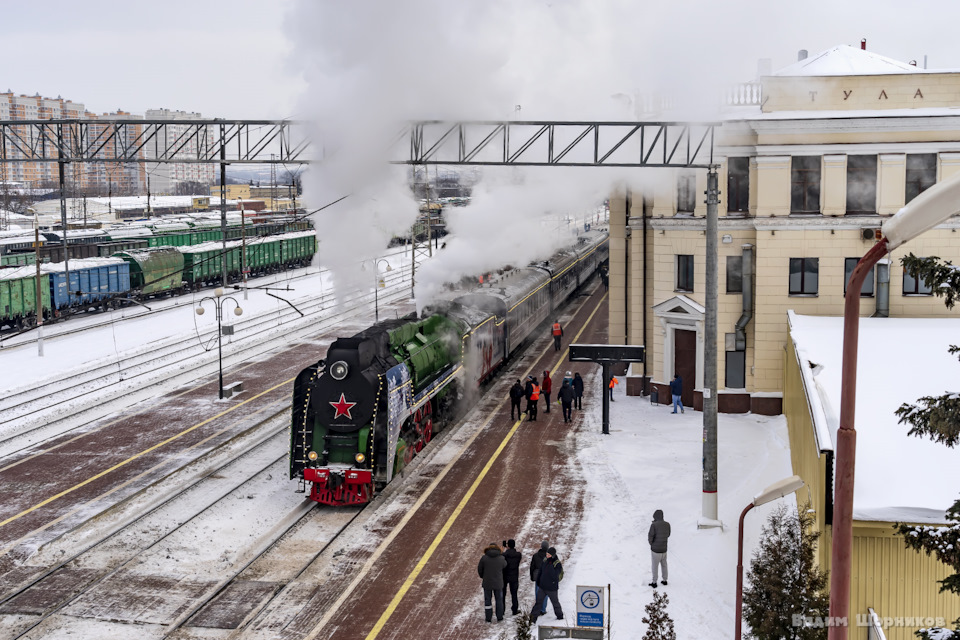 Поезд Деда Мороза. Станция Тула-1-Курская — DRIVE2