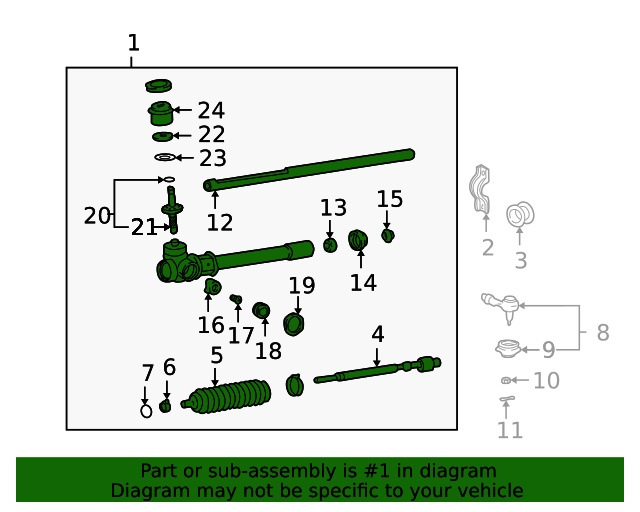 5651025011 РУЛЕВАЯ РЕЙКА В СБОРЕ KIA HYUNDAI | Запчасти на DRIVE2