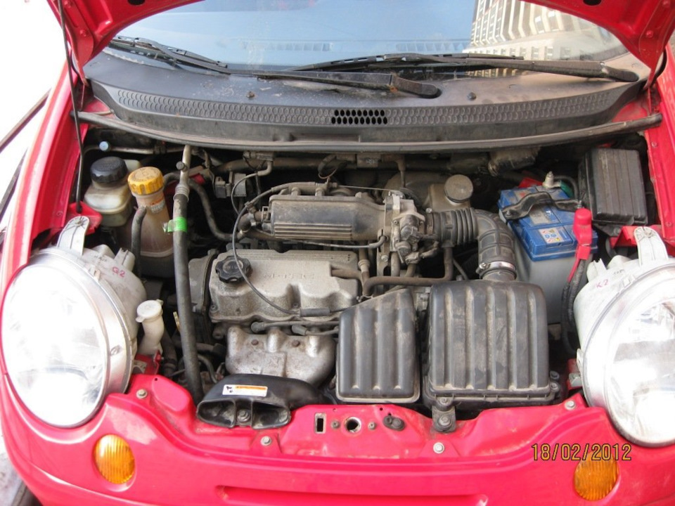 Ремонт Ч.3. Воздухоподача — Daewoo Matiz (M100/M150), 0,8 л, 2005 года ...
