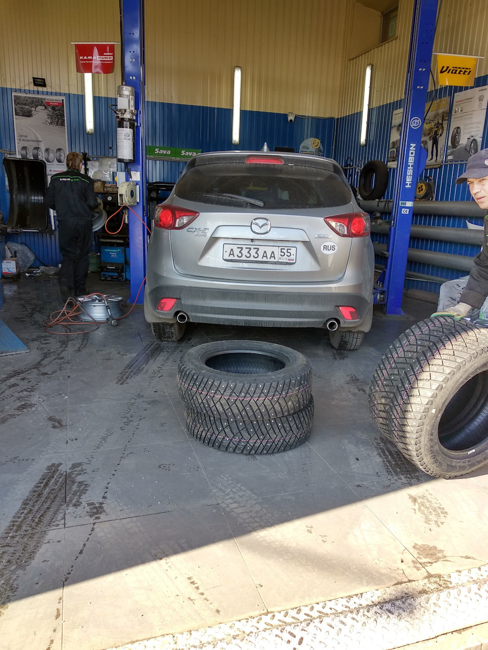Зимняя резина: Goodyear Ultragrip Ice Arctic — Mazda CX-5 (1G), 2,5 л ...