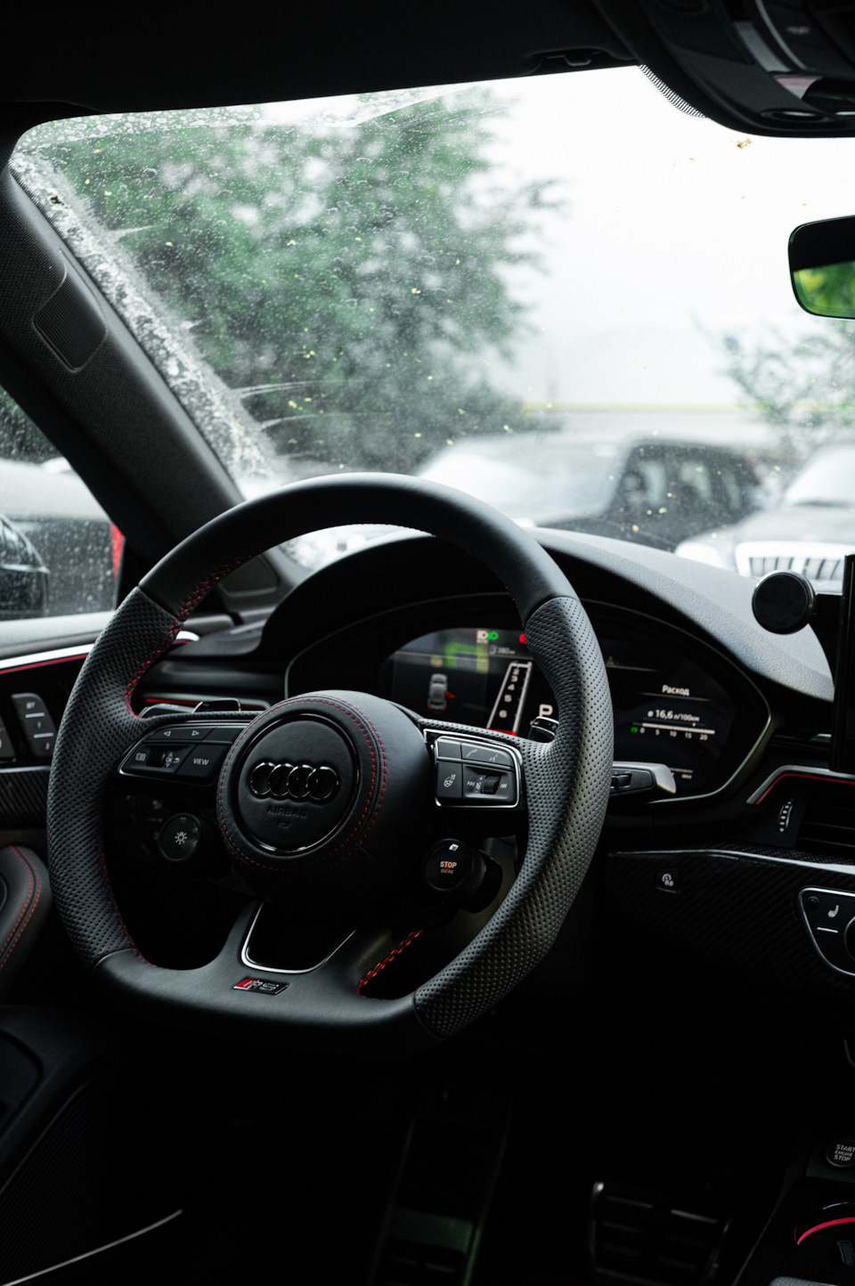 #142. Руль RS + Экраны Bosch (Часть 1) — Audi A5 Sportback (2G), 2 л ...