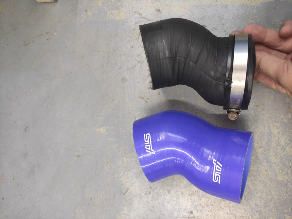 Замена патрубка дроссельной заслонки — Subaru Forester (SH), 2,5 л ...