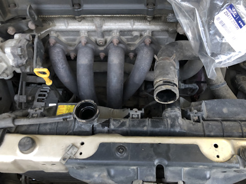 2541125100 Патрубок радиатора верхний (dohc) KIA HYUNDAI | Запчасти на ...