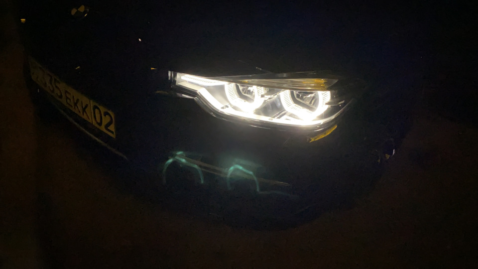 Опция (S5A2A) Светодиодные фары — Установка — BMW 3 series (F30), 3 л ...