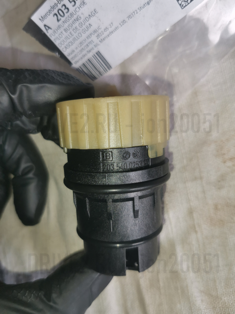 A 203 540 02 53 / Mercedes / Разъем коробки передач электрический (Оригинал). — Mercedes-Benz S ...