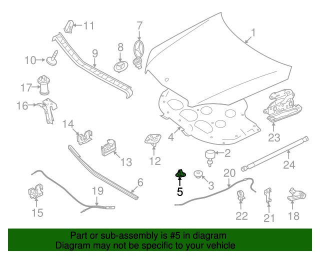 A0019880325 Клипса крепления обшивки Mercedes | Запчасти на DRIVE2