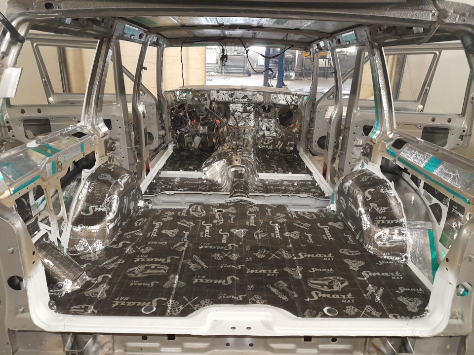 Шумо-виброизоляция — Jeep Cherokee (XJ), 4 л, 1993 года | своими руками ...