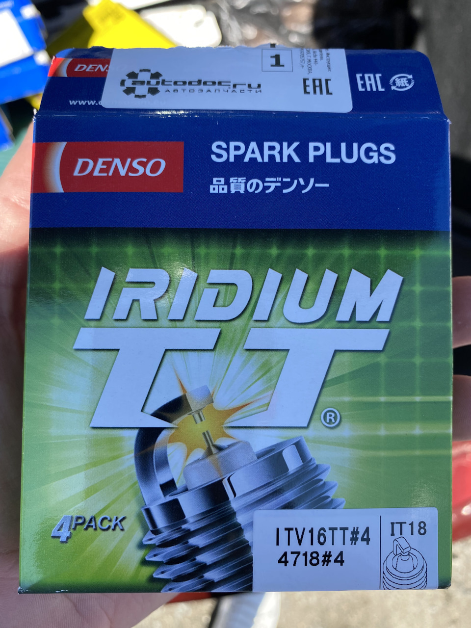 ITV16TT Свеча зажигания DENSO | Запчасти на DRIVE2