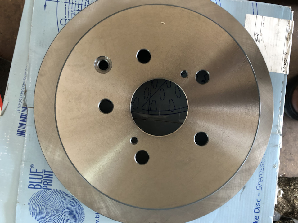 Замена передних и задних тормозных дисков, колодок с профилактикой ...