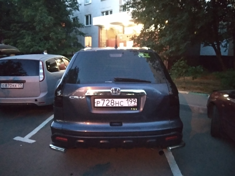 Задние фары Хонда срв3 — Honda CR-V (RE), 2 л, 2008 года | стайлинг ...