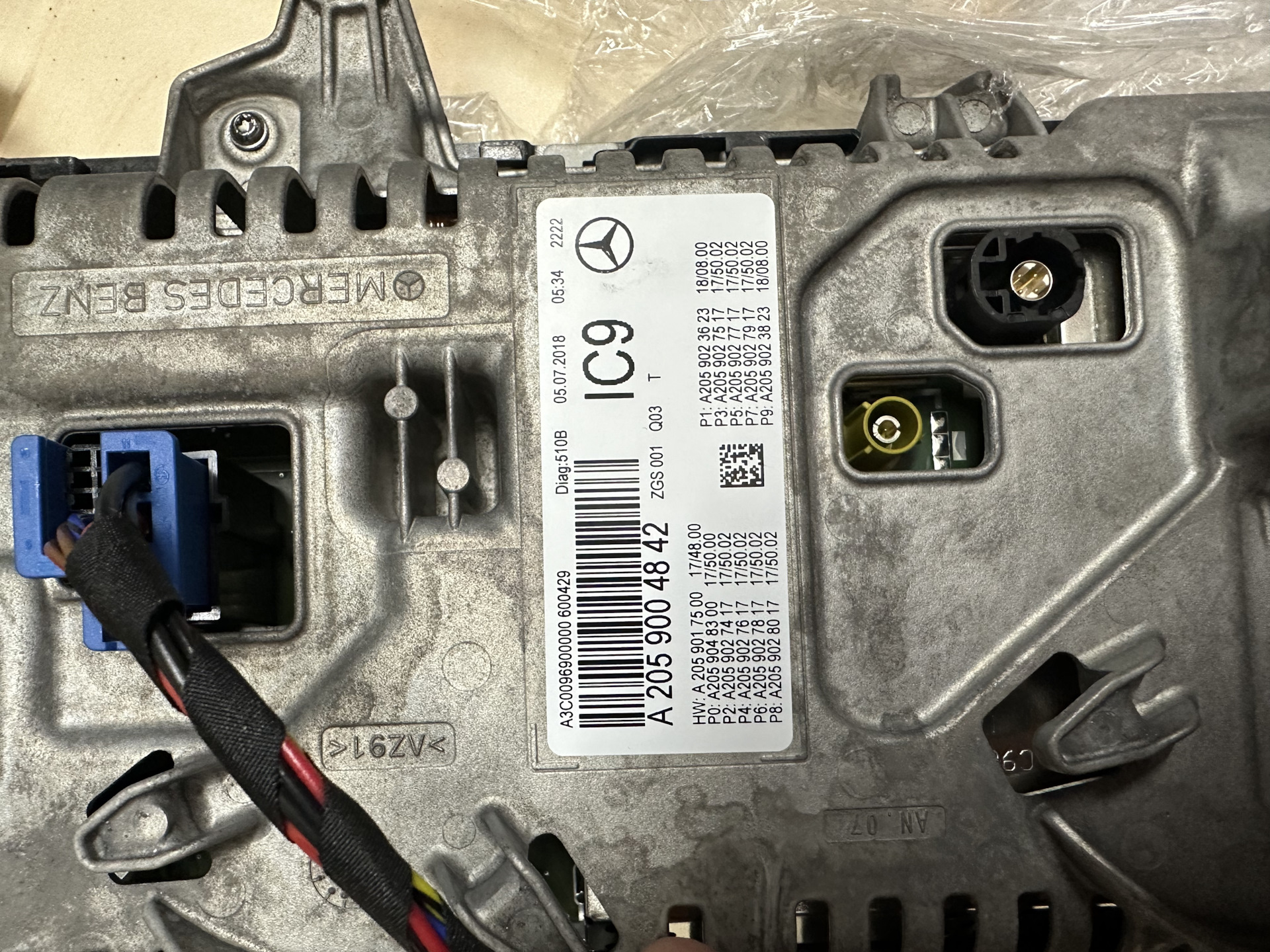 Retrofit Mercedes w205 (2014) — Mercedes-Benz C-Class (W205), 1,6 л ...