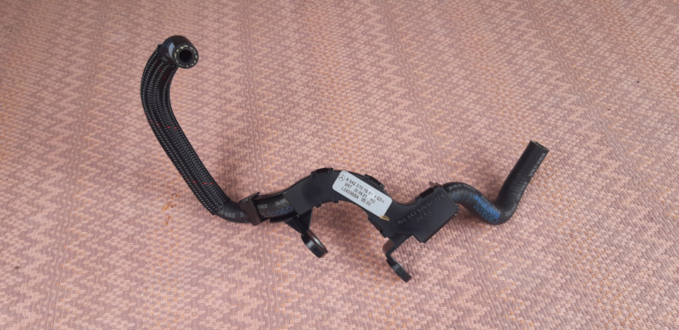 Замена топливных шлангов — Mercedes-Benz GL-Class (X164), 3 л, 2007 ...