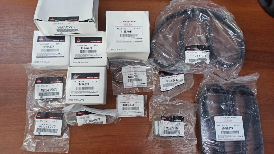 Посылки из Тайланда — Mitsubishi L200 (4G), 2,5 л, 2013 года | запчасти ...