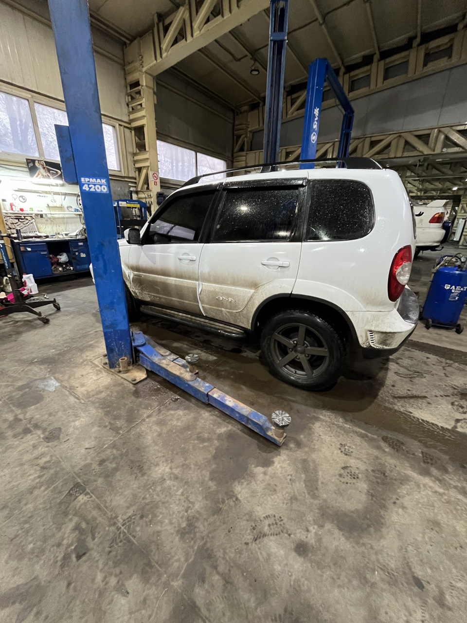 Развал схождения — Chevrolet Niva (1G), 1,7 л, 2014 года | визит на ...